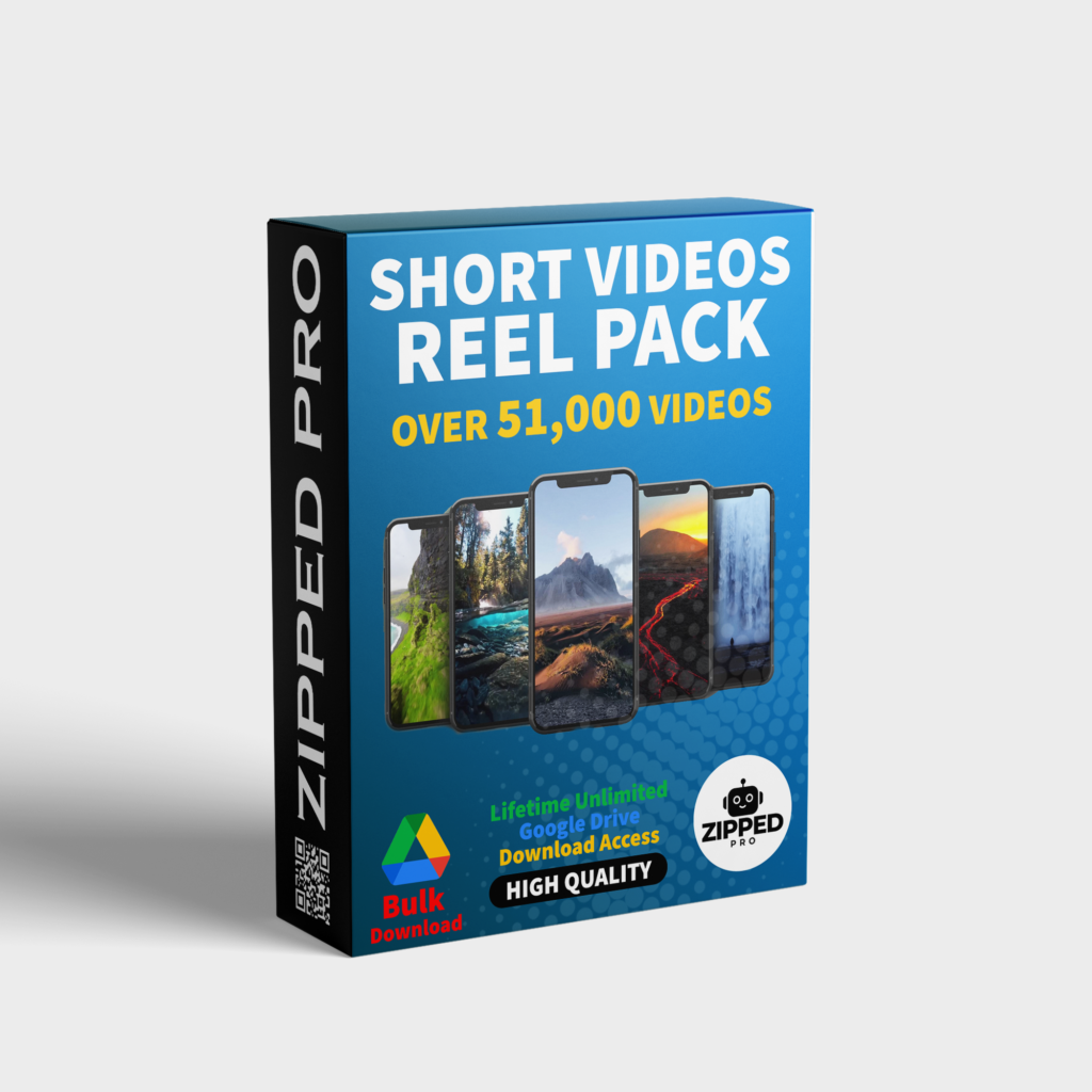 51K+ Short Videos Reels Pack – Zipped Pro